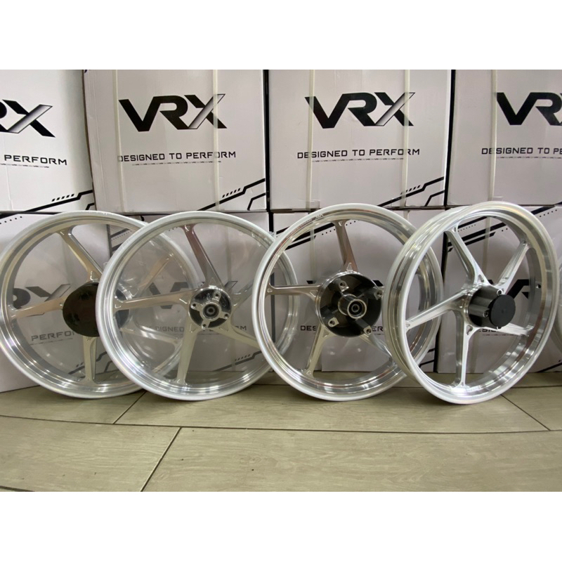 VRX Alloy Sport Rim FG511 Silver Chrome | Shopee Malaysia