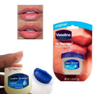 Vaseline Lip Balm Petroleum Jelly Colorless Anti-Cracking Moisturizing ...
