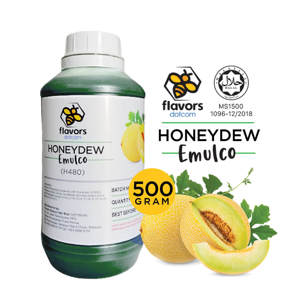 [HALAL] Flavors Dotcom - Honeydew Emulco (250g/500g/1KG) | Shopee Malaysia