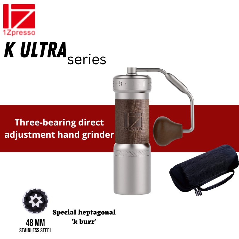 1Zpresso K-Ultra Manual Coffee Grinder 48mm Burr Grinder With Magnetic ...
