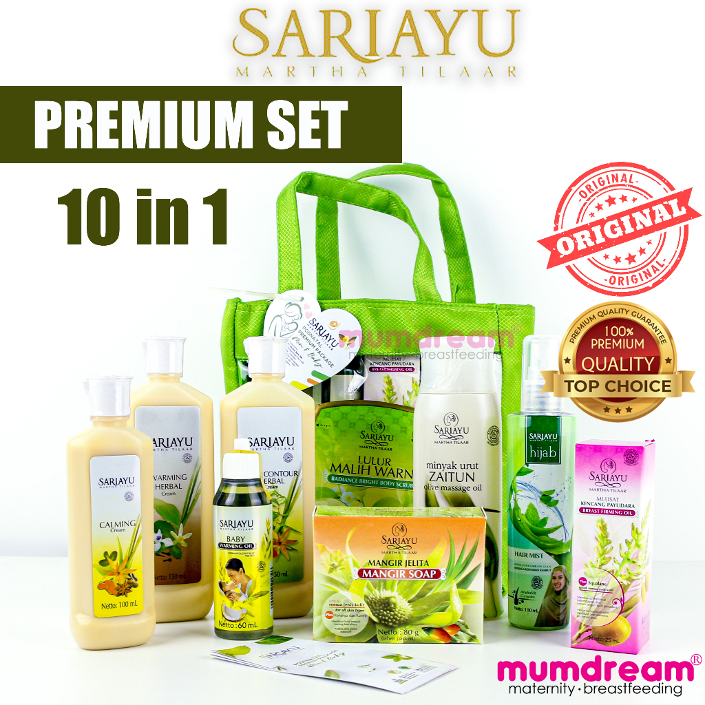 [ 100% ORIGINAL ] FULL SET SARIAYU PARAM, PILIS, TAPEL IBU BERPANTANG ...