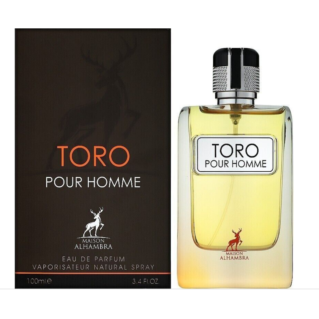 Toro Pour Homme Eau De Parfum for Men 100ml Maison Alhambra Original ...