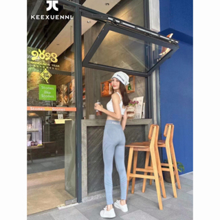 Keexuennl S8 sports pants yoga pants High waisted buttocks lifted for slimming exercise fitness ...