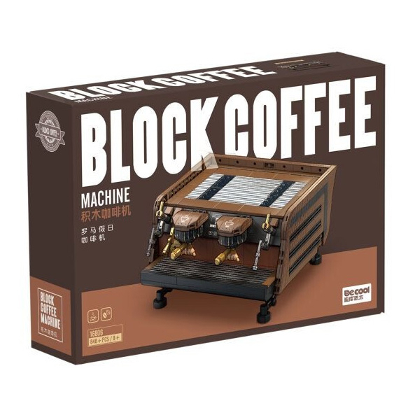 Decool 16806 Creator Expert Block Coffee Machine Series Roman Sunset ...