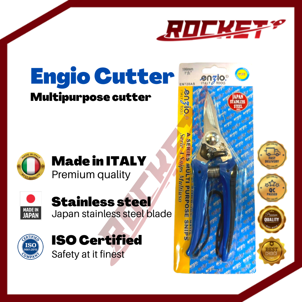 Cutter ENGIO Multi Purpose Scissors Gunting Stainless Steel Fishing Net ...