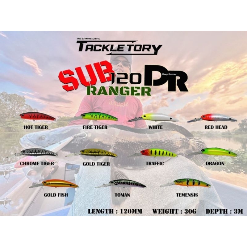 SUB RANGER 120DR KILLER LURE FOR TOMAN & LAIN2 | Shopee Malaysia