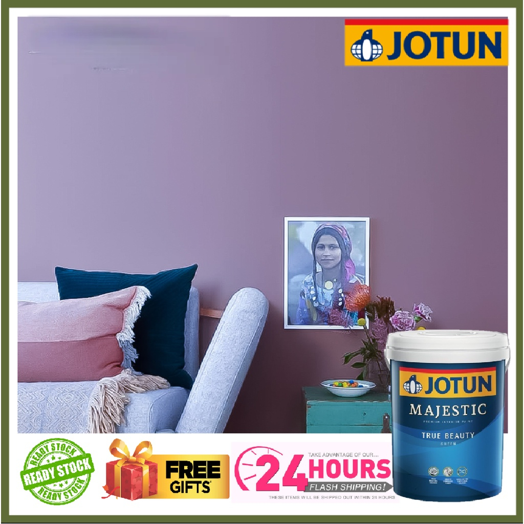 JOTUN 1L 4497 AMETHYNE Majestic True Beauty Sheen /Cat Dalam Kilat /Cat ...