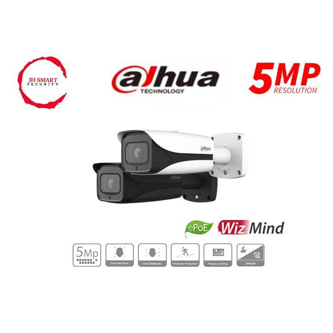 DAHUA IPC-HFW5541E-ZE 5MP IR Vari-focal Bullet WizMind Network Camera (Pre-order) | Shopee Malaysia