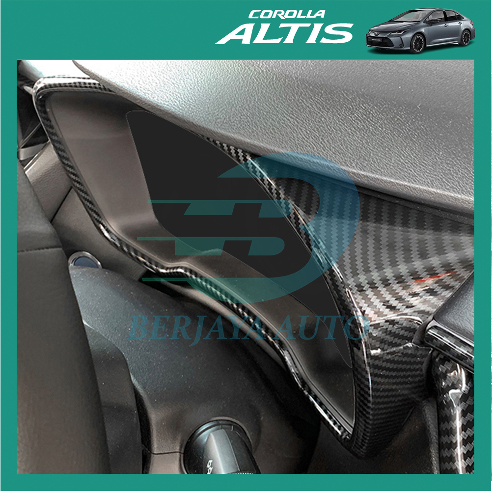 Toyota Altis E210 (2021 - 2025) Meter Lining Carbon Fiber Design Trim ...