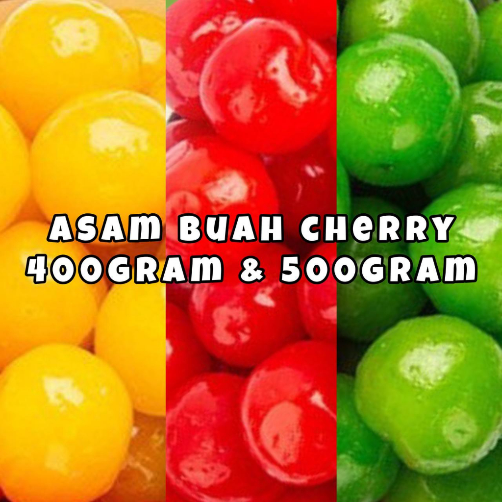 400G & 500G ASAM CHERRY / ASAM ACAR BUAH / PRESERVED FRUIT / ASAM ...