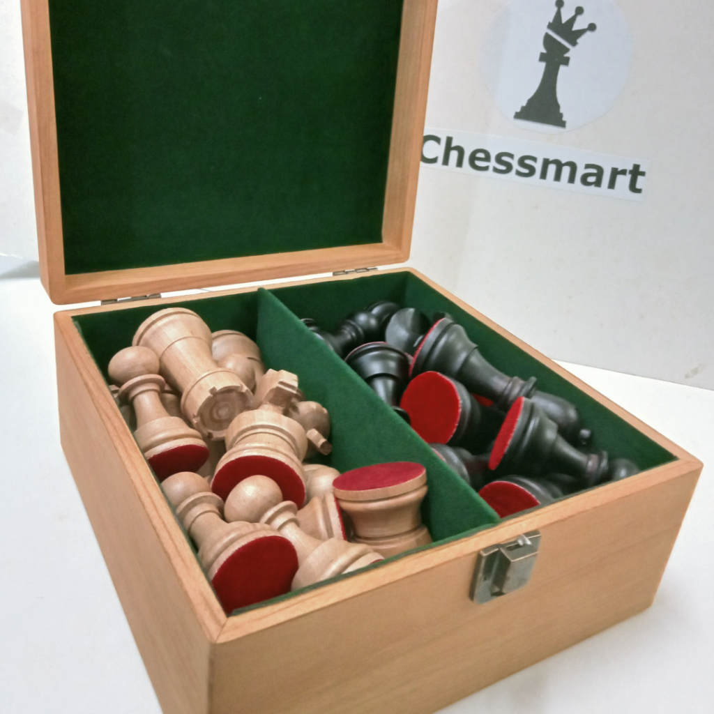 Chess pieces storage pine wood box | Shopee Malaysia