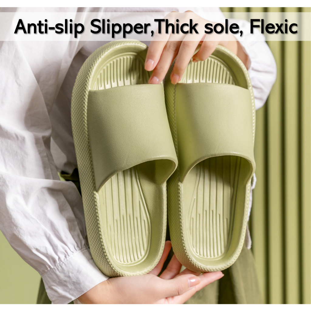 Selipar Slipper Woman Murah Getah Wanita Slippers For Women Tebal Home ...