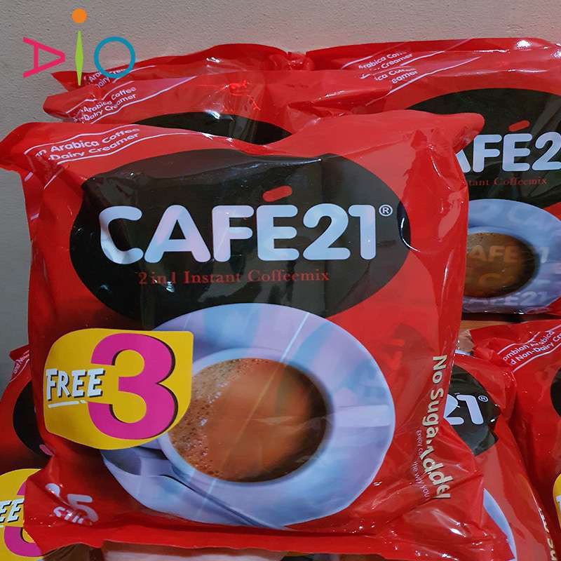 Cafe 21 Instant Coffeemix 2 in 1 (25+3 Sachets) NEW Stock Exp2026 ...