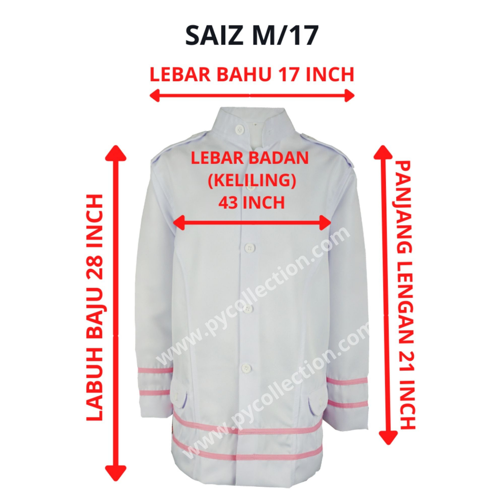 PUTERI ISLAM / UNIFORM KADET PUTERI ISLAM ( LENGAN PANJANG FULL SET ...
