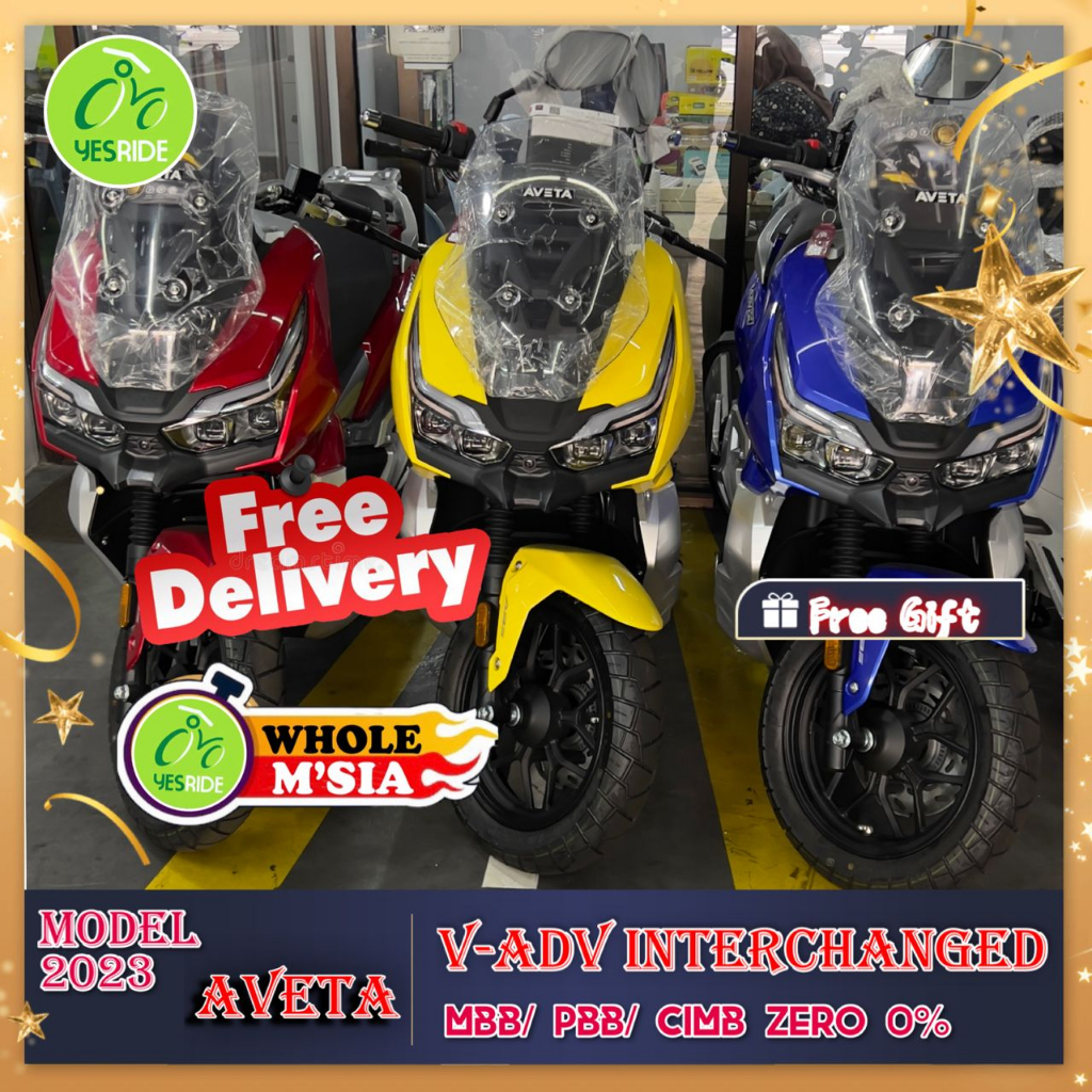 AVETA V-ADV150 Interchanged Model 2023 | Shopee Malaysia