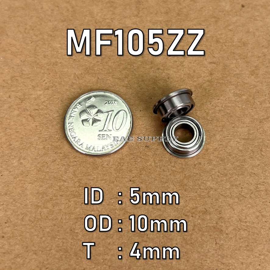 Flange bearing flange mini MF52 MF74 MF84 MF85 MF95 MF104 MF106 MF115 MF117 MF126 MF128 MF137 ...