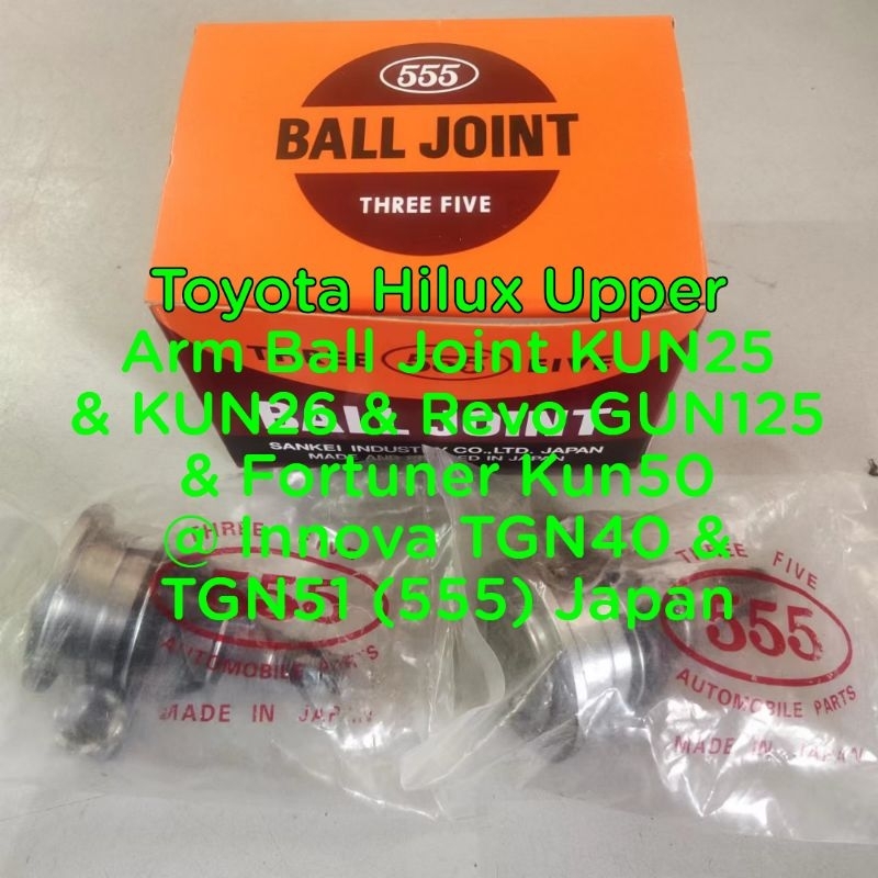 Toyota Hilux Upper Arm Ball Joint KUN25 & KUN26 & Revo GUN125 ...