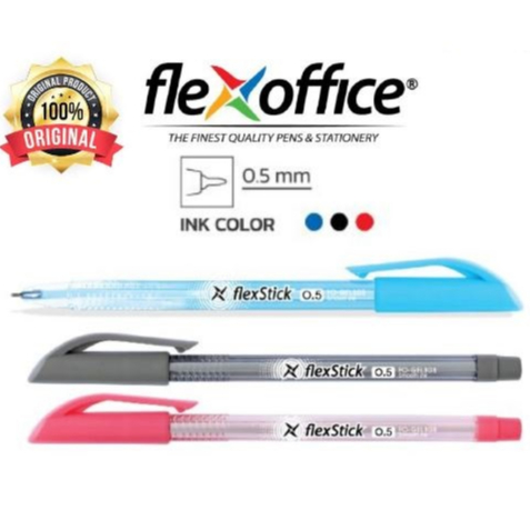 FlexStick Ball Pen 0.5mm/0.7mm【Flexoffice】 | Shopee Malaysia
