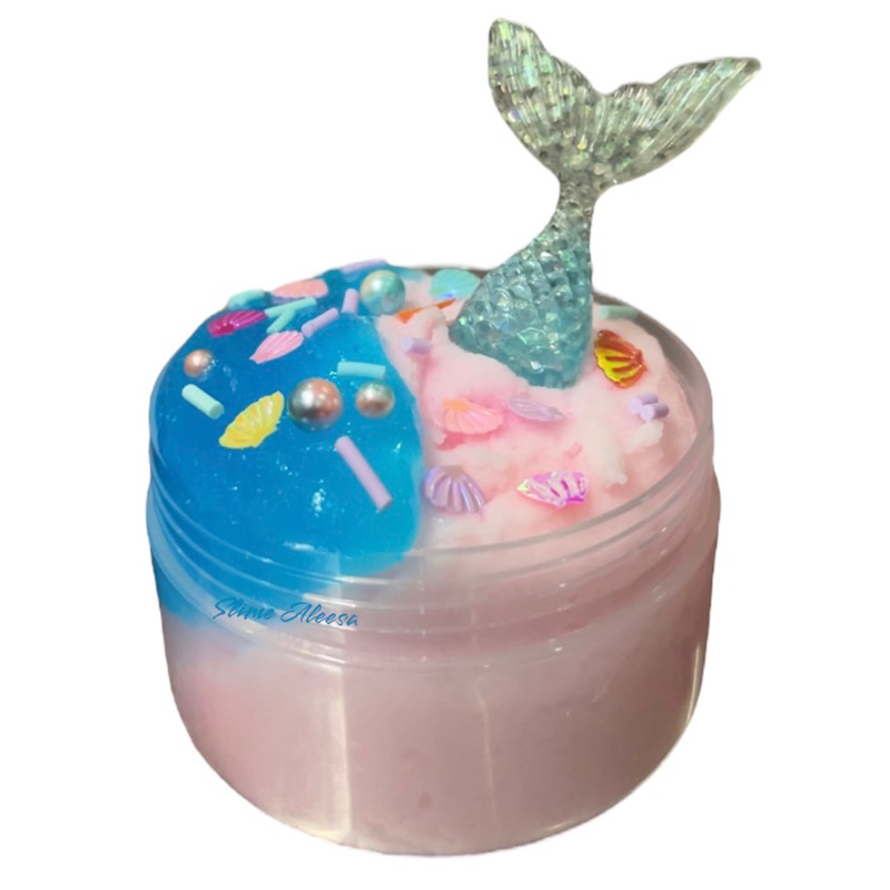Pink Beach Slime (Cloud and Jelly Texture) | Shopee Malaysia