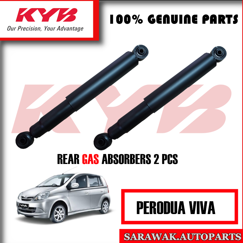 KYB Perodua Viva Rear Gas Absorber 2 pcs Fast Delivery 2-4 Days ...
