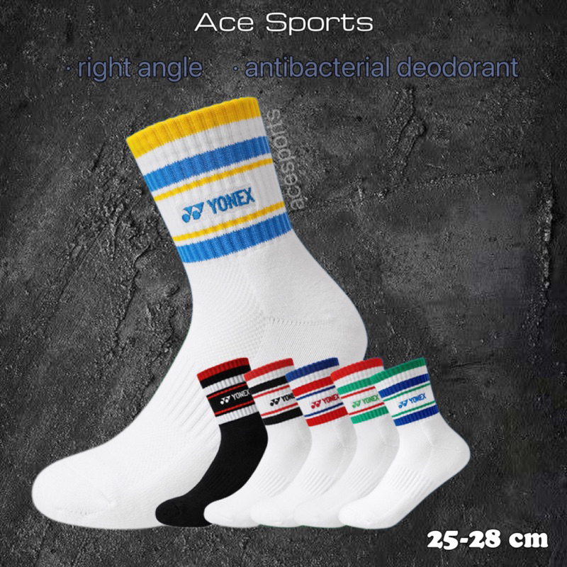Yonex Badminton Ergo Socks Extra thick and comfort wear sport stokin ...