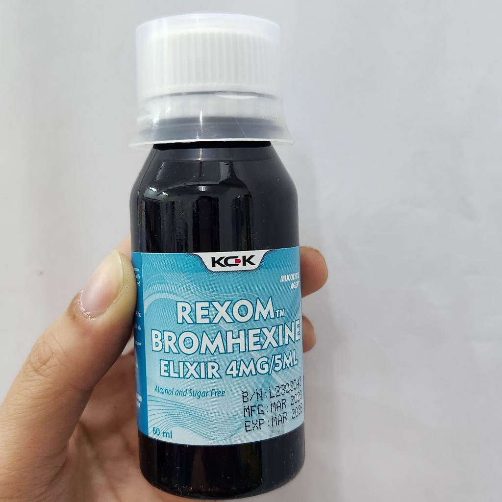 BROMHEXINE SYRUP REXOM KCK 60ML | Shopee Malaysia