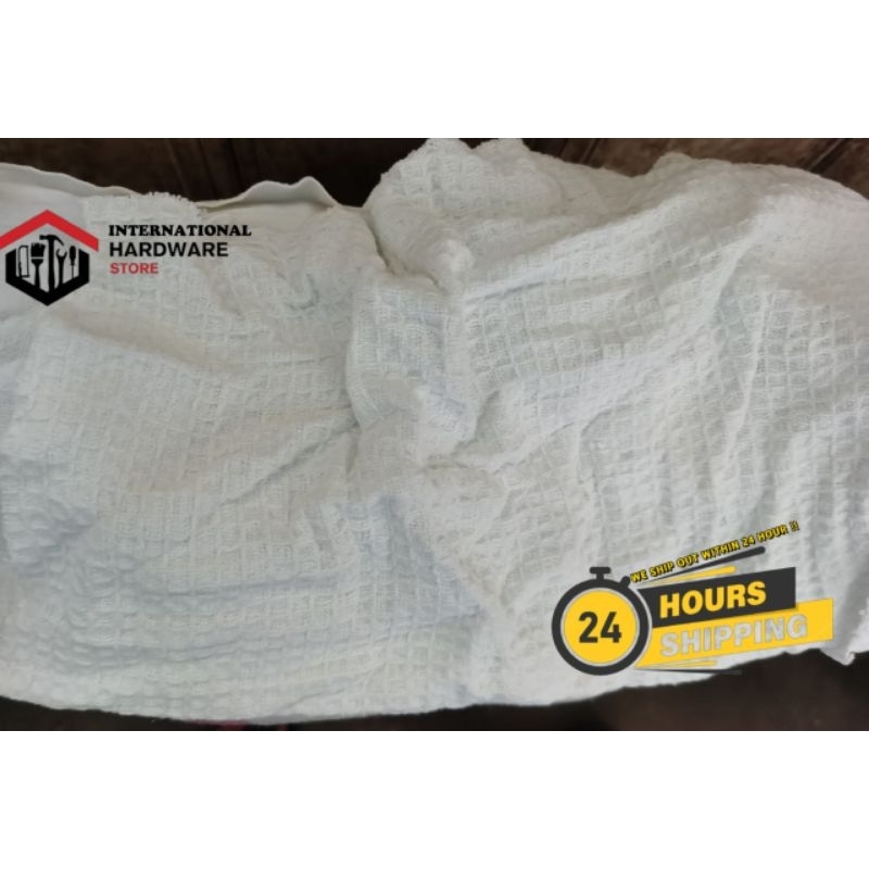 White Cotton Rags Cotton Cloth Cotton Unsew / Loose Cotton White / Kain ...