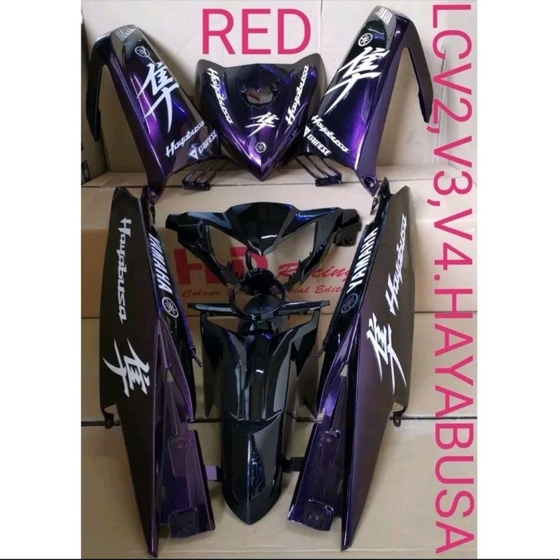 STICKER LC 135 / LC135 HAYABUSA V2-V7 (CUSTOM)/ EX5 DREAM | Shopee Malaysia