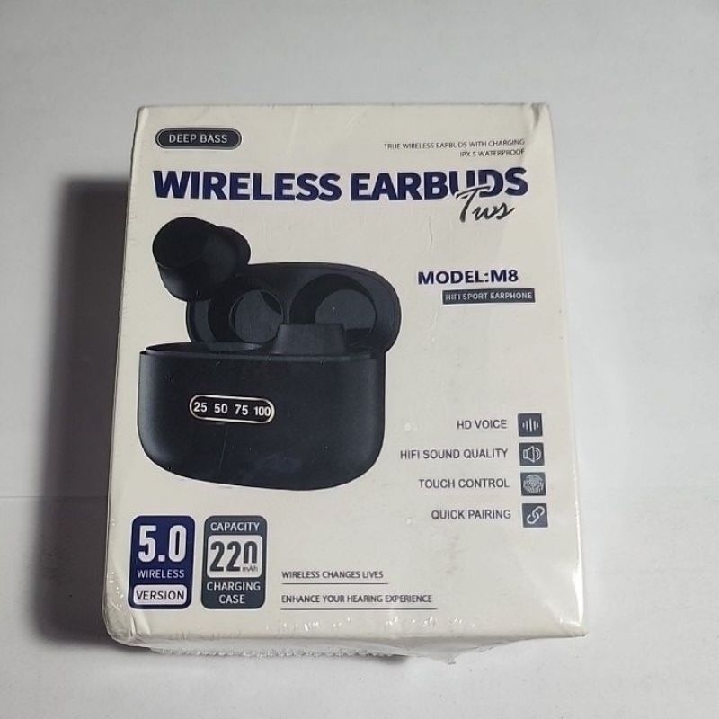Wireless Earbuds TWS M8 | Shopee Malaysia