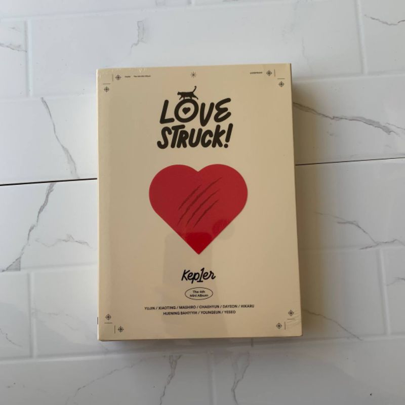 (KTOWN4U) KEP1ER KEPLER 4TH MINI ALBUM (LOVESTRUCK) (READY STOCK: SEALED) | Shopee Malaysia