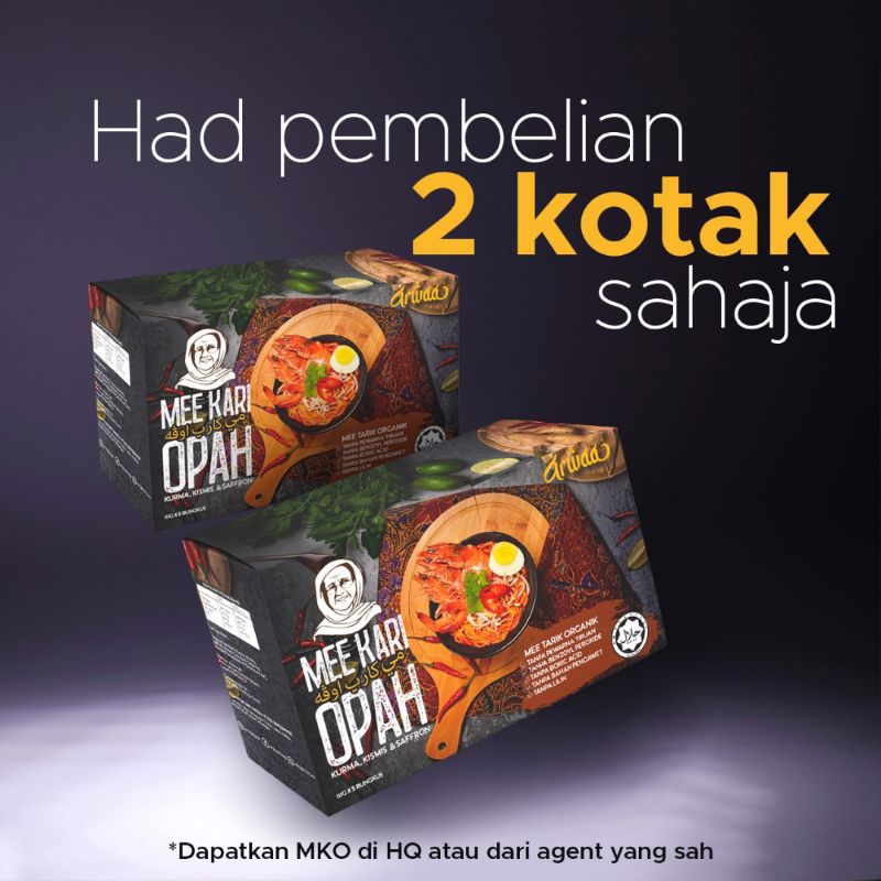 [READY STOCK] MEE KARI OPAH BY ARWAAFOOD | Shopee Malaysia