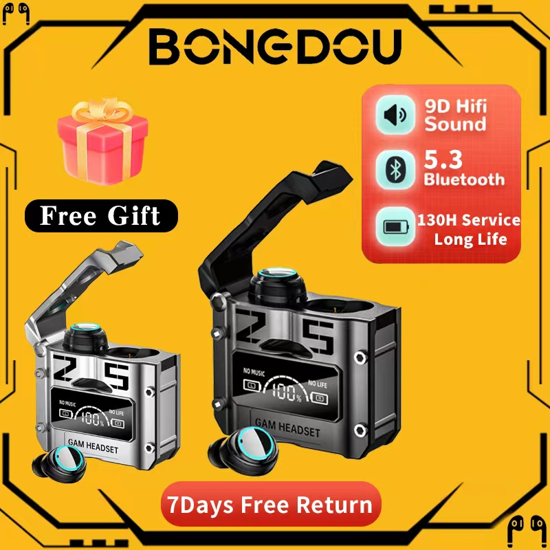 BONGDOU 2023 NEW TWS M25 bluetooth earphone 5.3 Waterproof Wireless ...