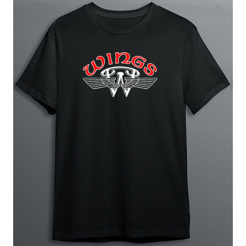 WINGS Rock Band Tshirt | Shopee Malaysia