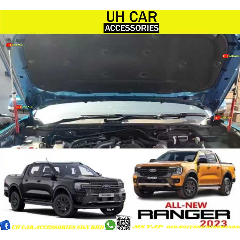 FORD RANGER T9 2023 NEXT GEN SUSTEC FRONT BONNET DAMPER | Shopee Malaysia