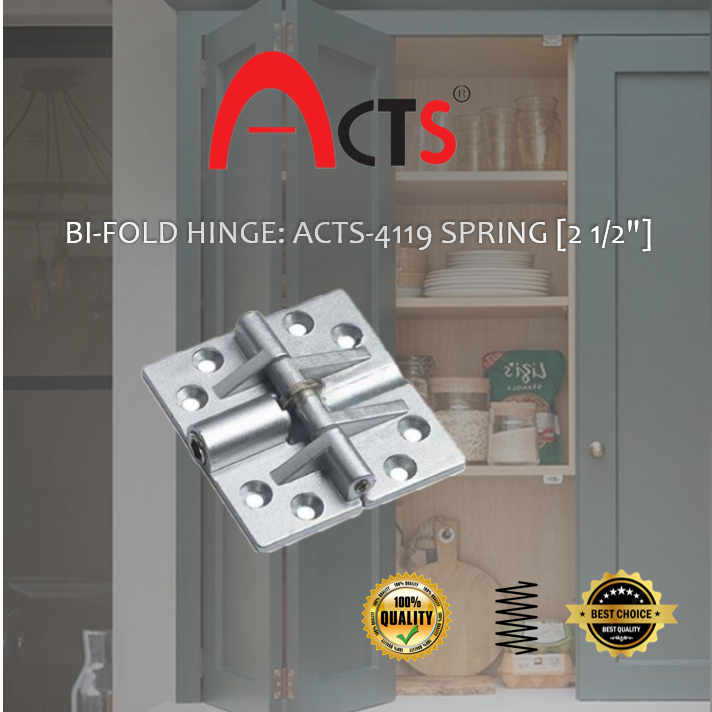 SPRING HINGE BI FOLD CABINET DOOR | Shopee Malaysia