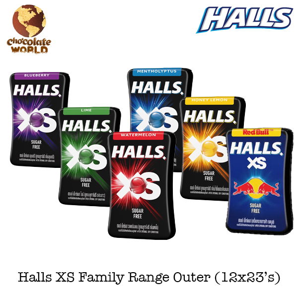 Halls XS Sugar Free Outer Family Range (23's x 12) | Shopee Malaysia