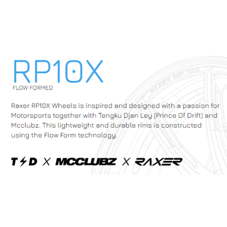 RAXER RP10X 15 16 17 18 INCH MCCLUB DARK GRAPHITE GREY / SATIN BLACK ...
