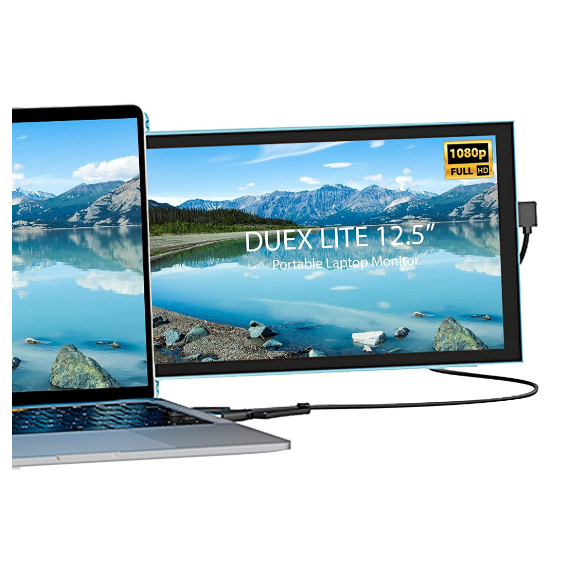 New Mobile Pixels Duex Lite Portable Monitor (12.5" FHD IPS USB-C HDMI ...