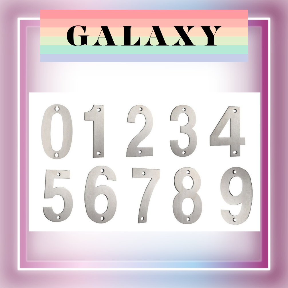 Stainless Steel Laser House Number Plate / Address Plate / Modern ...