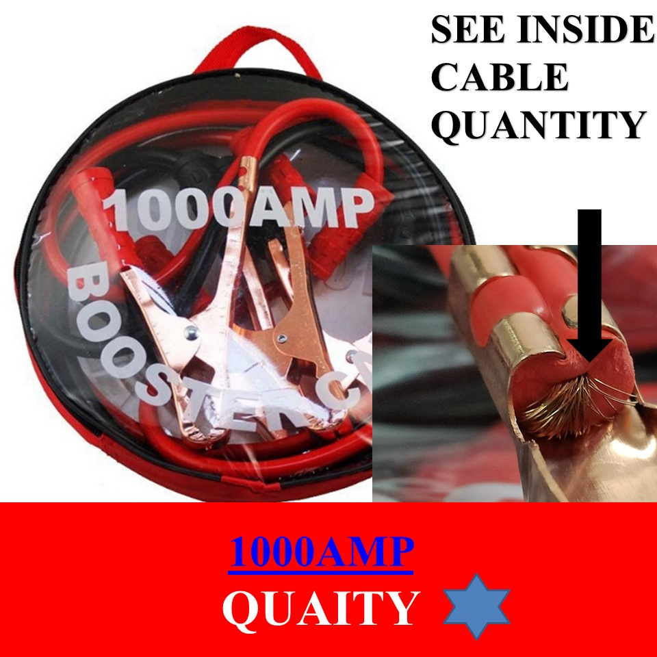 Jumper Cable 2000AMP BorongMurah/3000AMP Starter booster Cable CAR ...