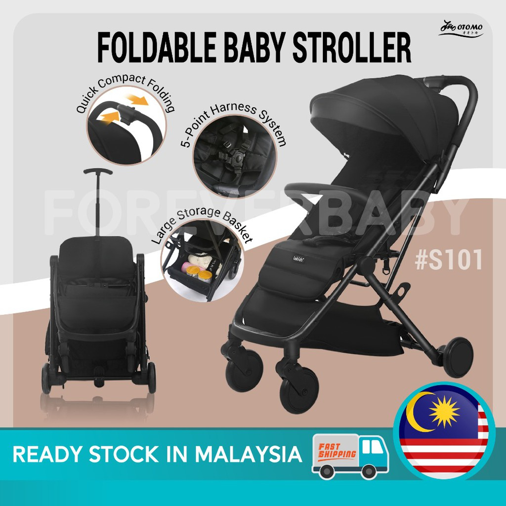 Walkerland Baby Stroller Baby Murah Compact Stroller Kid Bayi Budak Stroller S101 | Shopee Malaysia