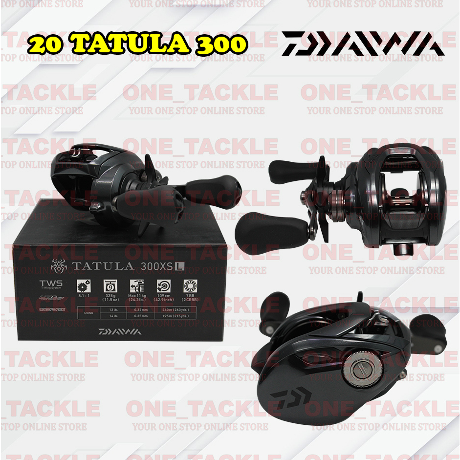 20' Daiwa tatula tw 300 baitcasting reel 100% original | Shopee Malaysia