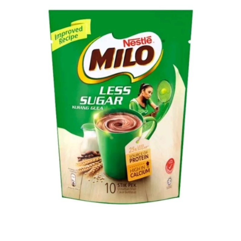 Nestle Milo Original 2kg / 18 sticks X30g / less sugar 10 sticks X27g ...