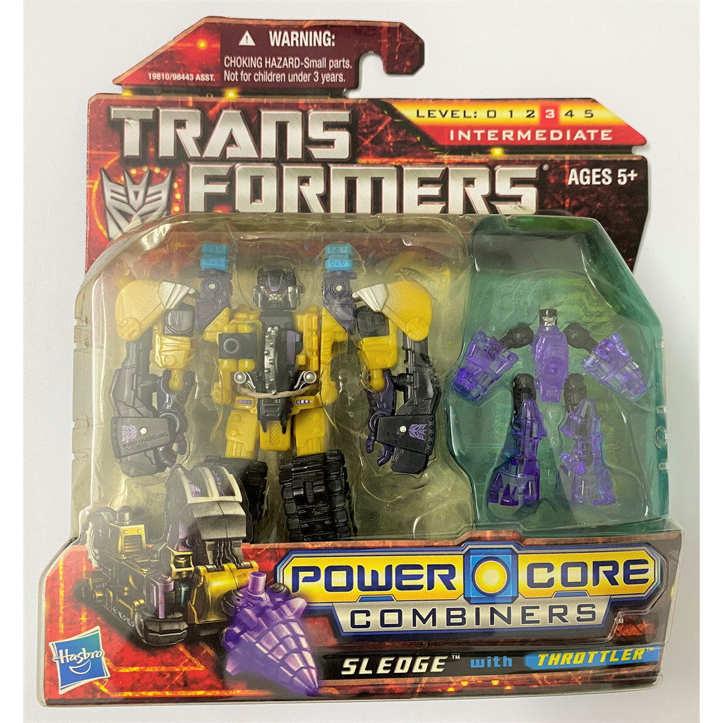 AUTHENTIC Transformers PCC Powercore Power Core Combiner Wars Sledge ...