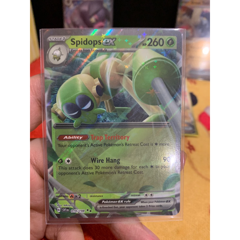 Pokemon Tcg - Scarlet Pokemon ex Koraidon spidox iron treads great tusk ...
