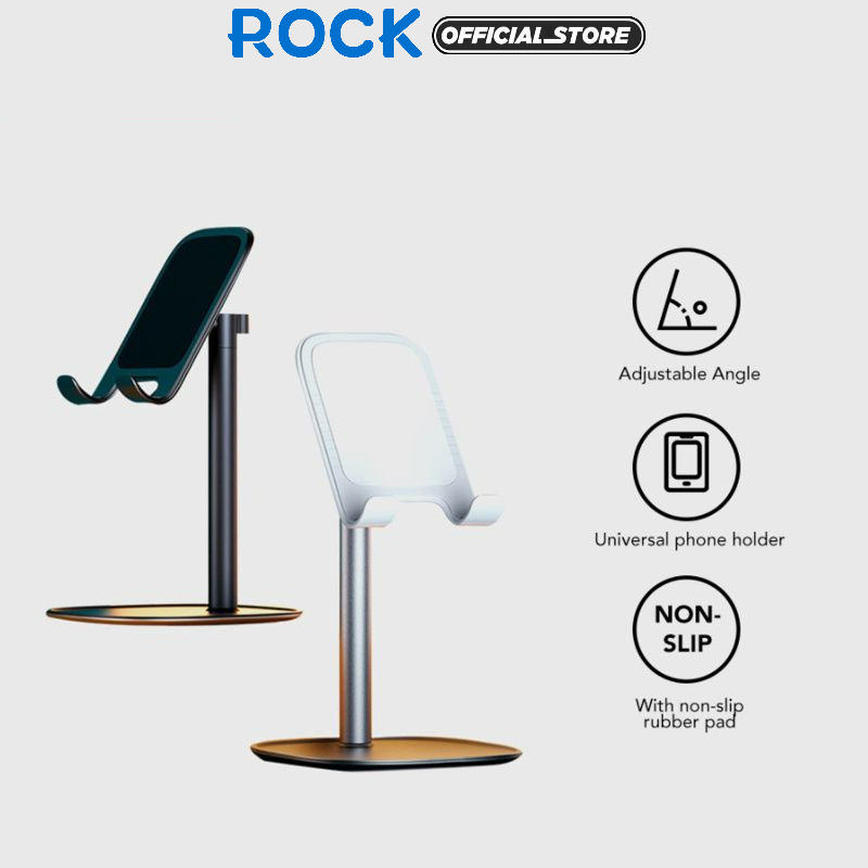 ROCK Mobile Metal Desktop/Phone Stand | Shopee Malaysia