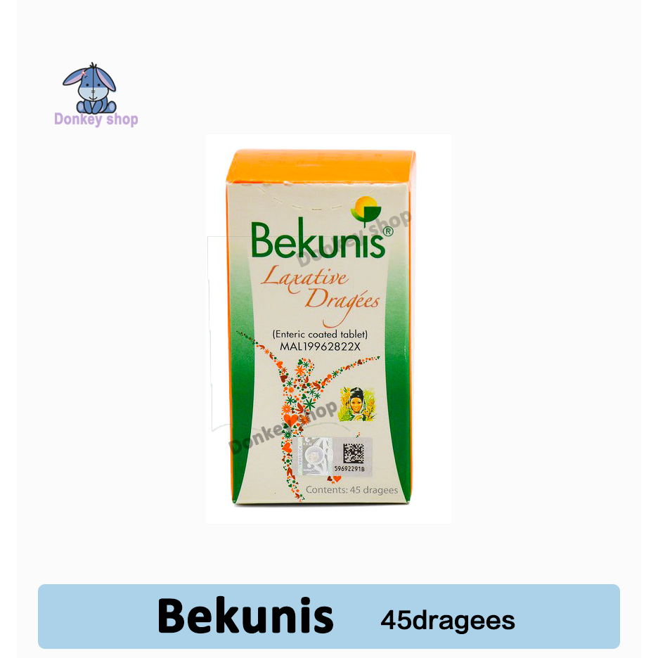 Bekunis Laxative Dragees Tablets 45's [EXP: 08/2024] | Shopee Malaysia