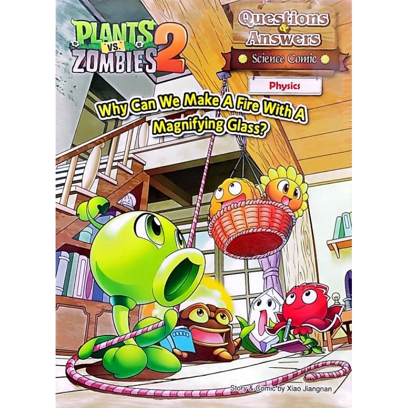 PLANTS VS ZOMBIES - QUESTIONS & ANSWERS ( SCIENCE COMIC ) | Shopee Malaysia