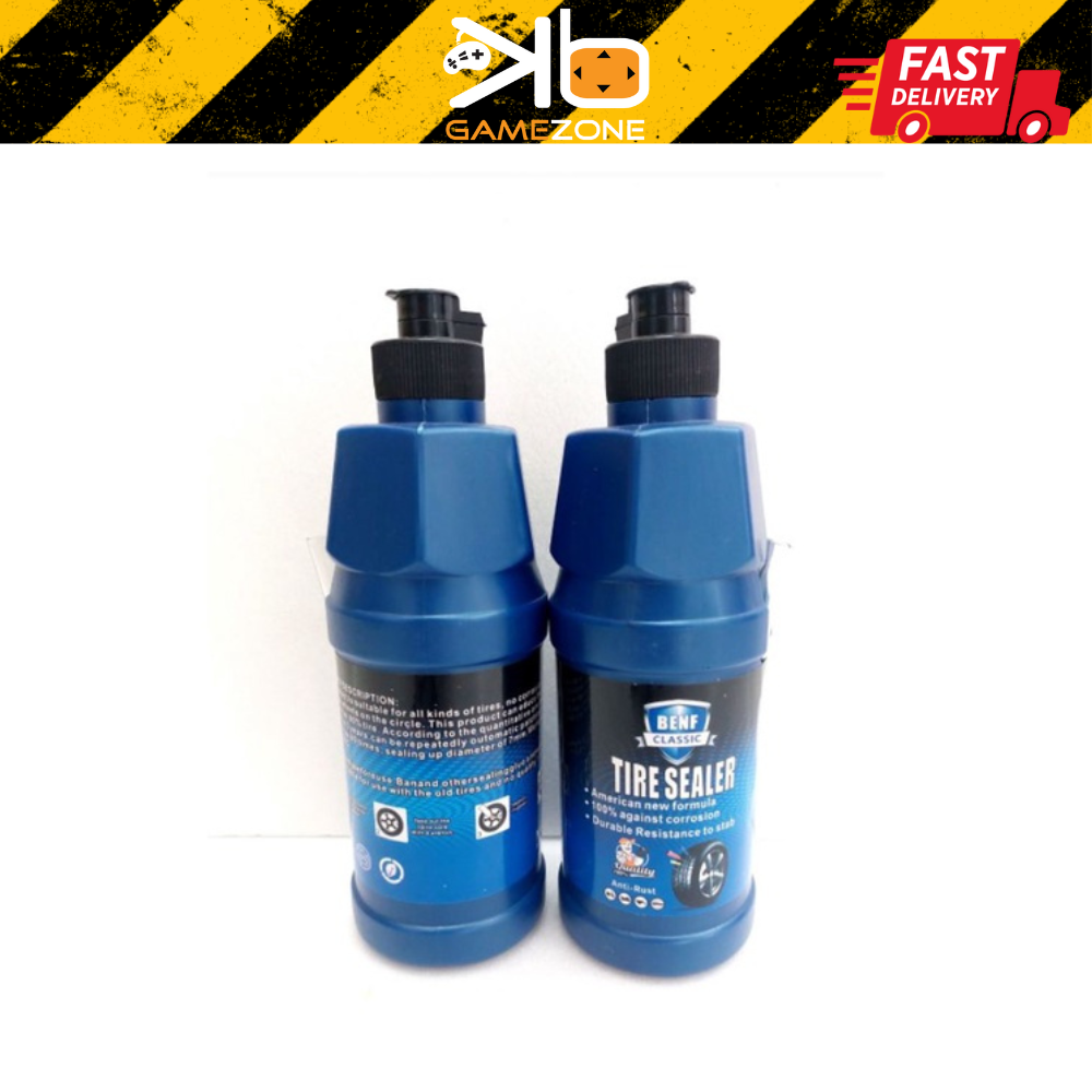 Benf Classic Tyre Sealer Liquid Sealant Anti - Rush Ubat Tayar 380ML ...