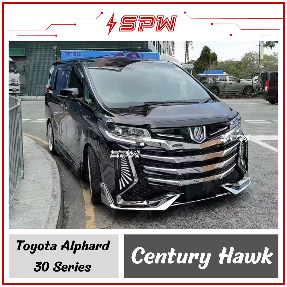 Toyota Alphard AGH30 ANH30 Century Hawk Grill Grille 30 Series LED ...